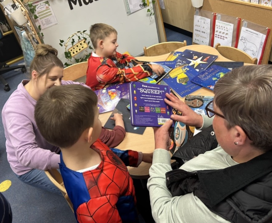 Reading Cafe – World Book Day 2023 – Reception – Fairburn View Primary ...