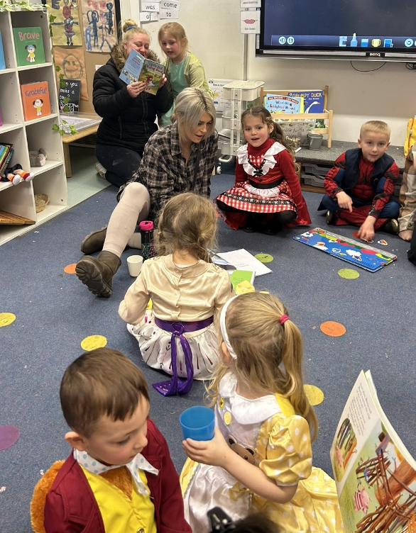 Reading Cafe – World Book Day 2023 – Reception – Fairburn View Primary ...