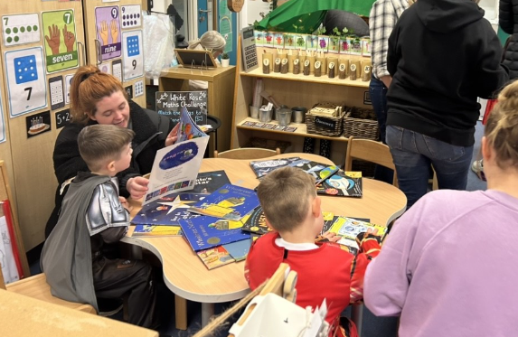Reading Cafe – World Book Day 2023 – Reception – Fairburn View Primary ...