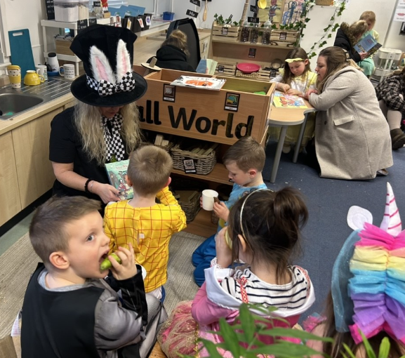 Reading Cafe – World Book Day 2023 – Reception – Fairburn View Primary ...