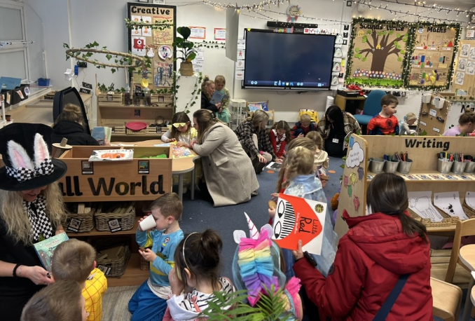 Reading Cafe – World Book Day 2023 – Reception – Fairburn View Primary ...