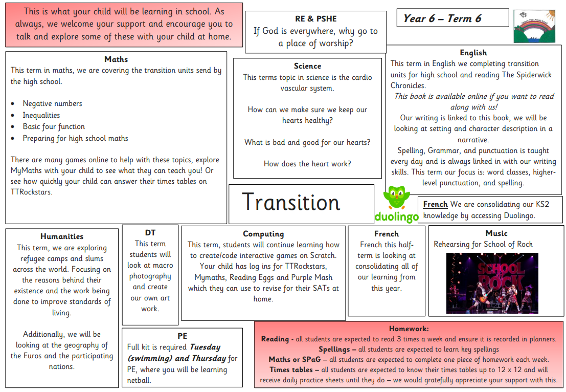 Year 6 – Fairburn View Primary School